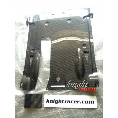 Nissan R35 GTR KR 2012+ (DBA) Hybrid Carbon Rear Undertray (Dry Carbon)
