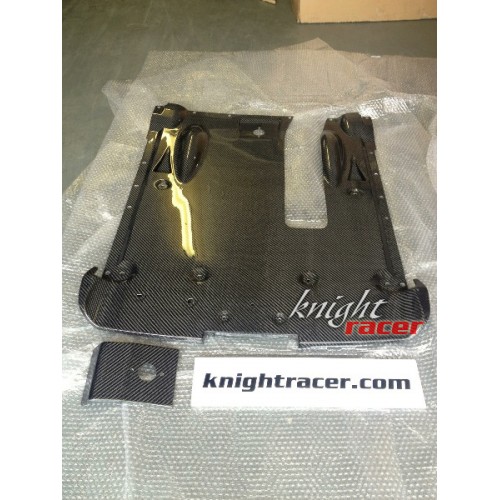Nissan R35 GTR KR 2012+ (DBA) Hybrid Carbon Rear Undertray (Dry Carbon)