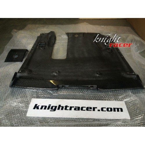 Nissan R35 GTR KR 2012+ (DBA) Hybrid Carbon Rear Undertray (Dry Carbon)