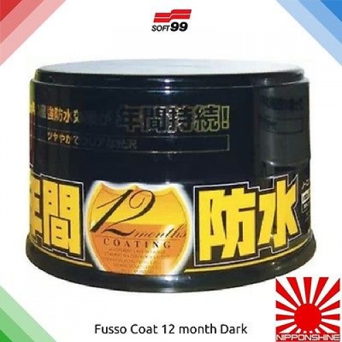 Soft99 Fusso Coat 12 Month Wax Sealant Dark