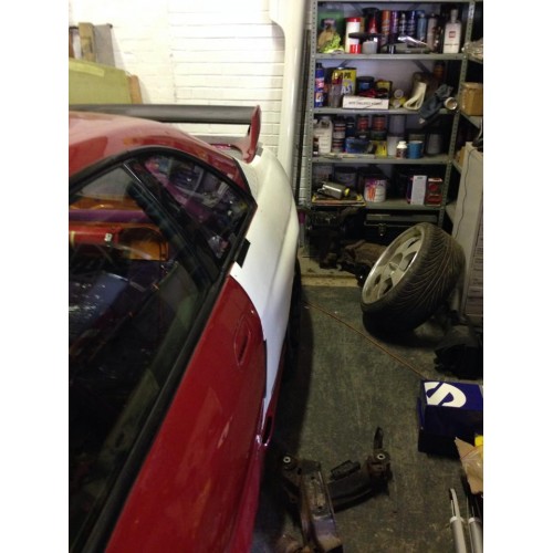 Nissan Skyline R33 GTR FRP Full Rear Quarter Panels for GTS