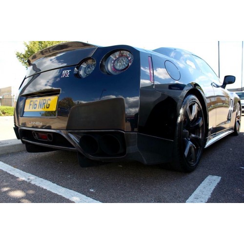 Nissan R35 GTR KR Full LED 2015 style Tail Lamps SMOKED BLACK