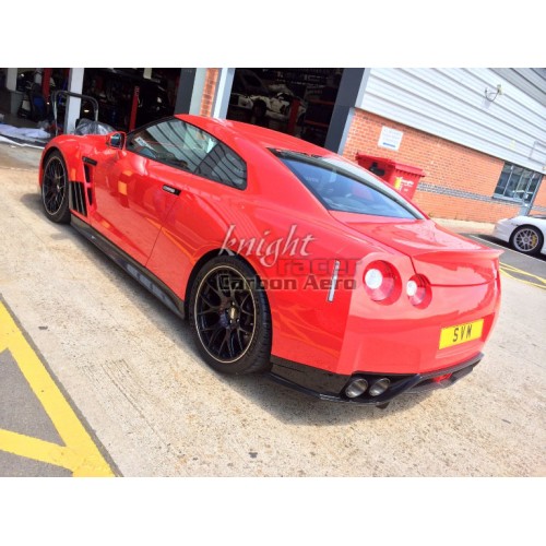 Nissan R35 GTR KR Ducktail Full Carbon Bootlid / Trunk GLOSS FINISH