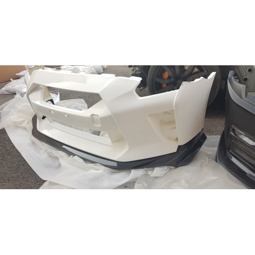 Nissan R35 GTR EBA MY17+ KR Spec V Carbon Front Lip