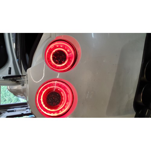 Nissan R35 GTR KR Full LED 2015 style Tail Lamps SMOKED BLACK