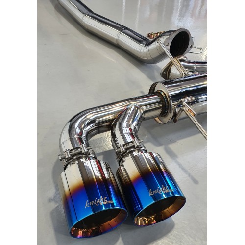 Nissan R35 GTR KR 102mm SUPER STREET Exhaust System with Mega Tail Pipes