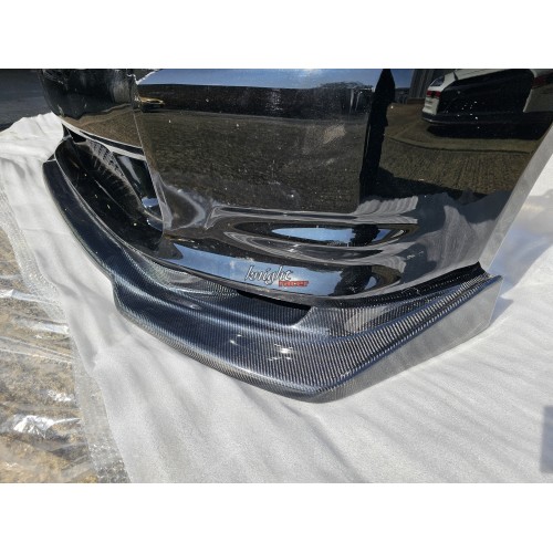 Nissan R35 GTR TS 2 Carbon Front Splitter with brake cooling vents