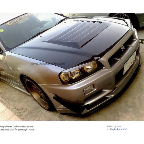 Nissan Skyline R34 GTR Nismo HYBRID Carbon Bonnet